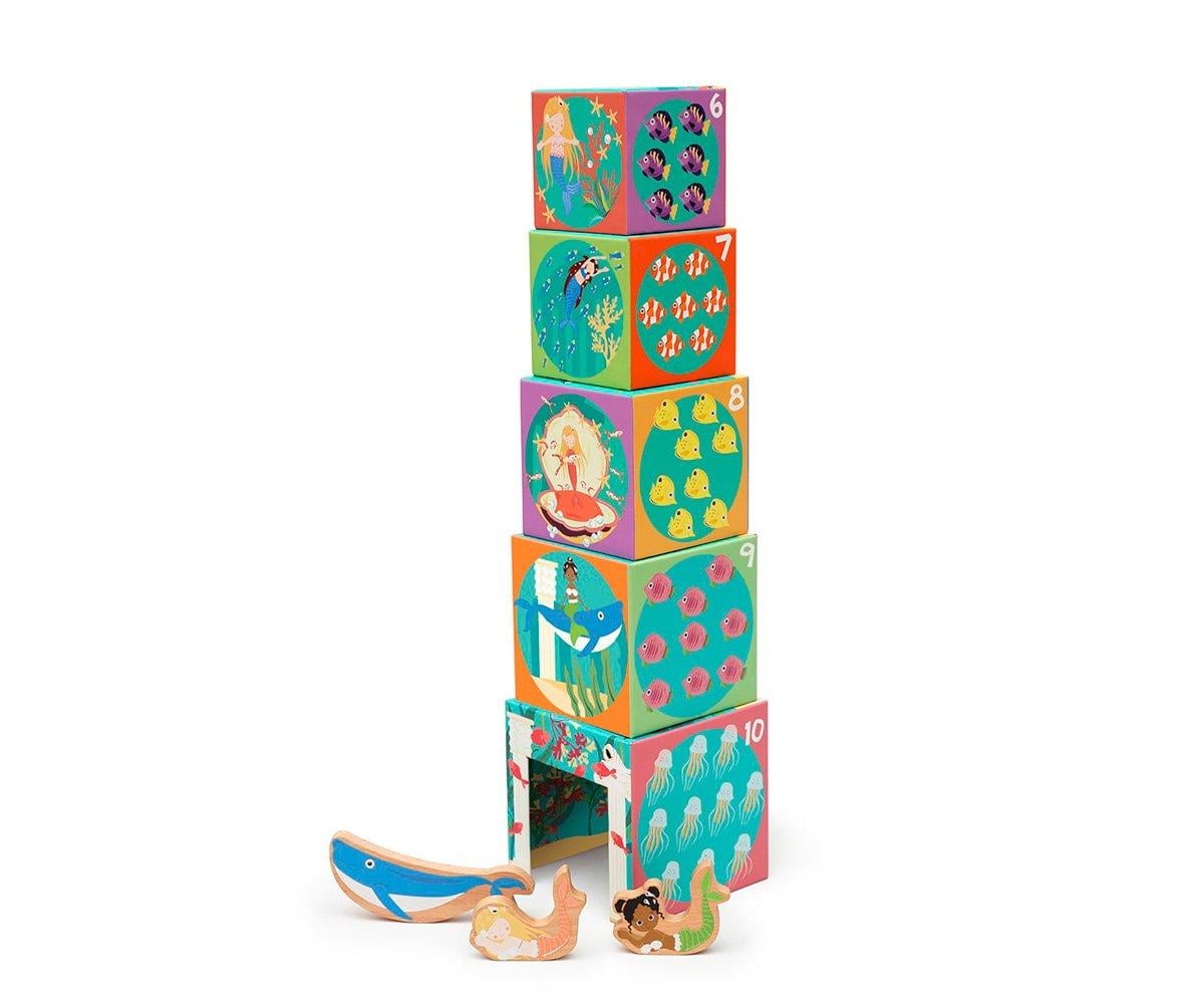 Torre Apilable Océano con Figuras - Tutete