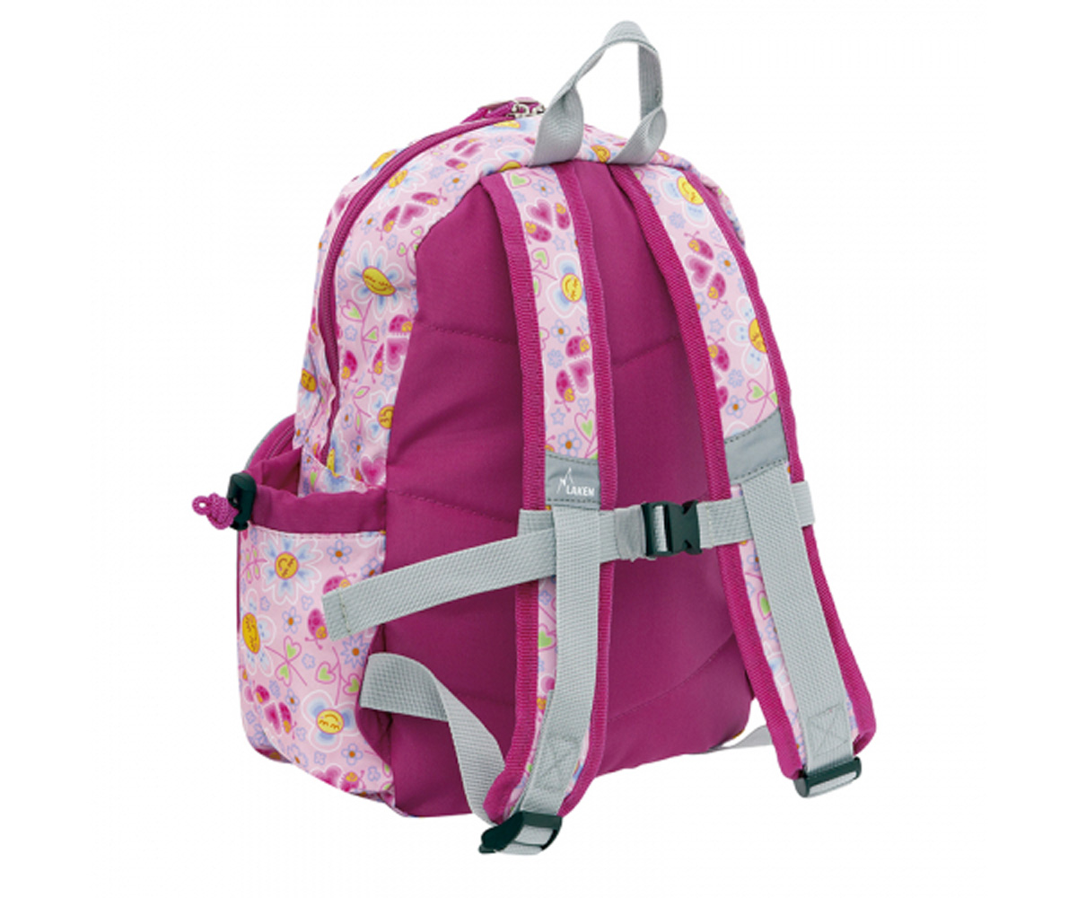 Mochila Preescolar Con Bolsillo Térmico Katuki Bugsandflowers Tutete