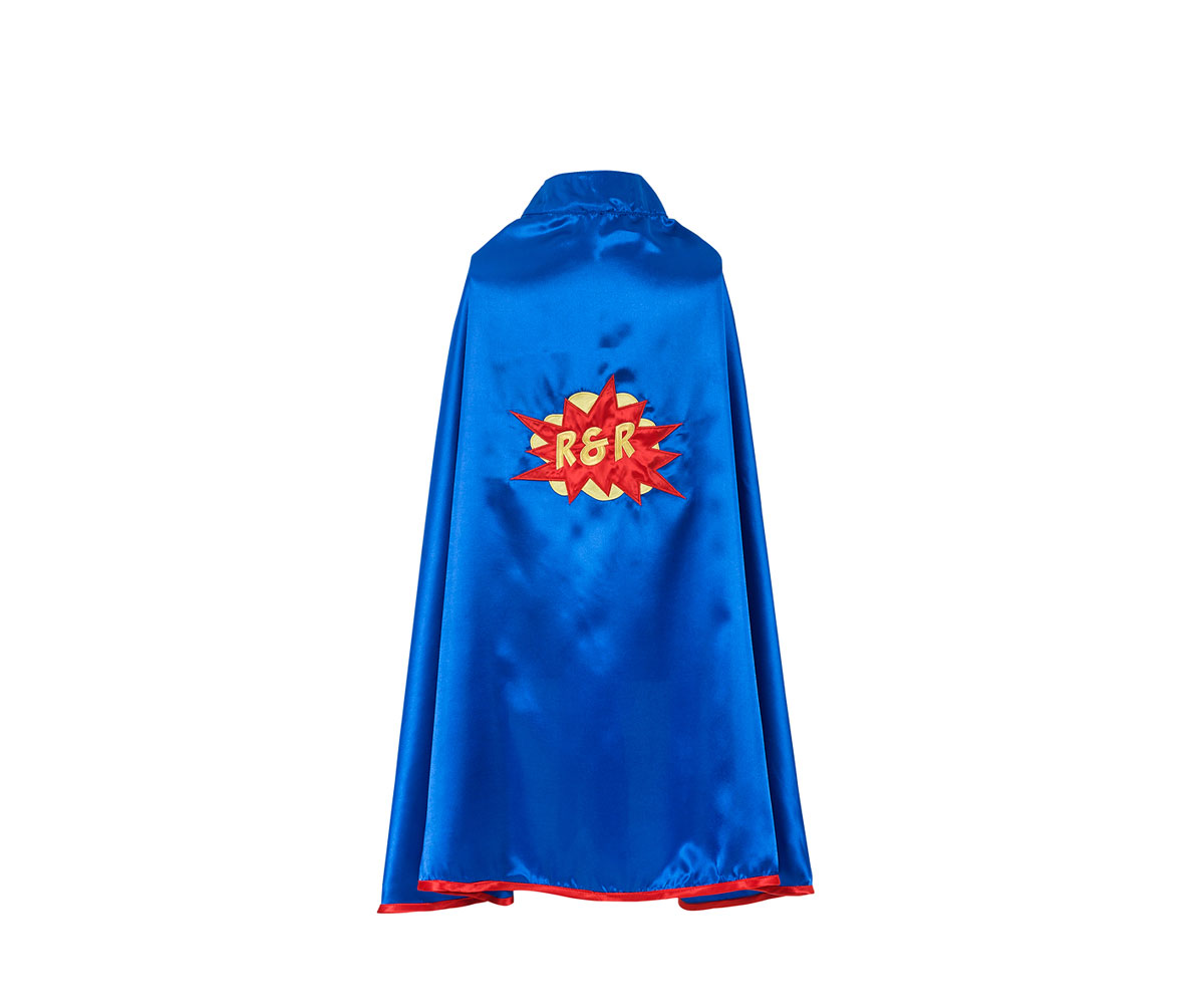 Capa Disfraz Robin Azul 3-7 años - Tutete
