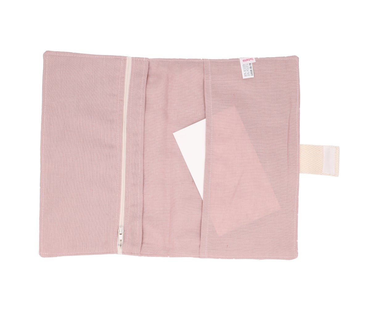 Portadocumentos Mini Dot Rosa Personalizable - Tutete