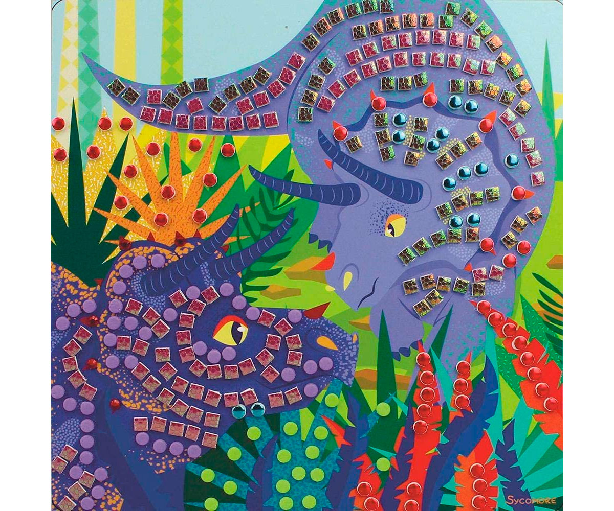 Mosaico Dinosaurios - Tutete