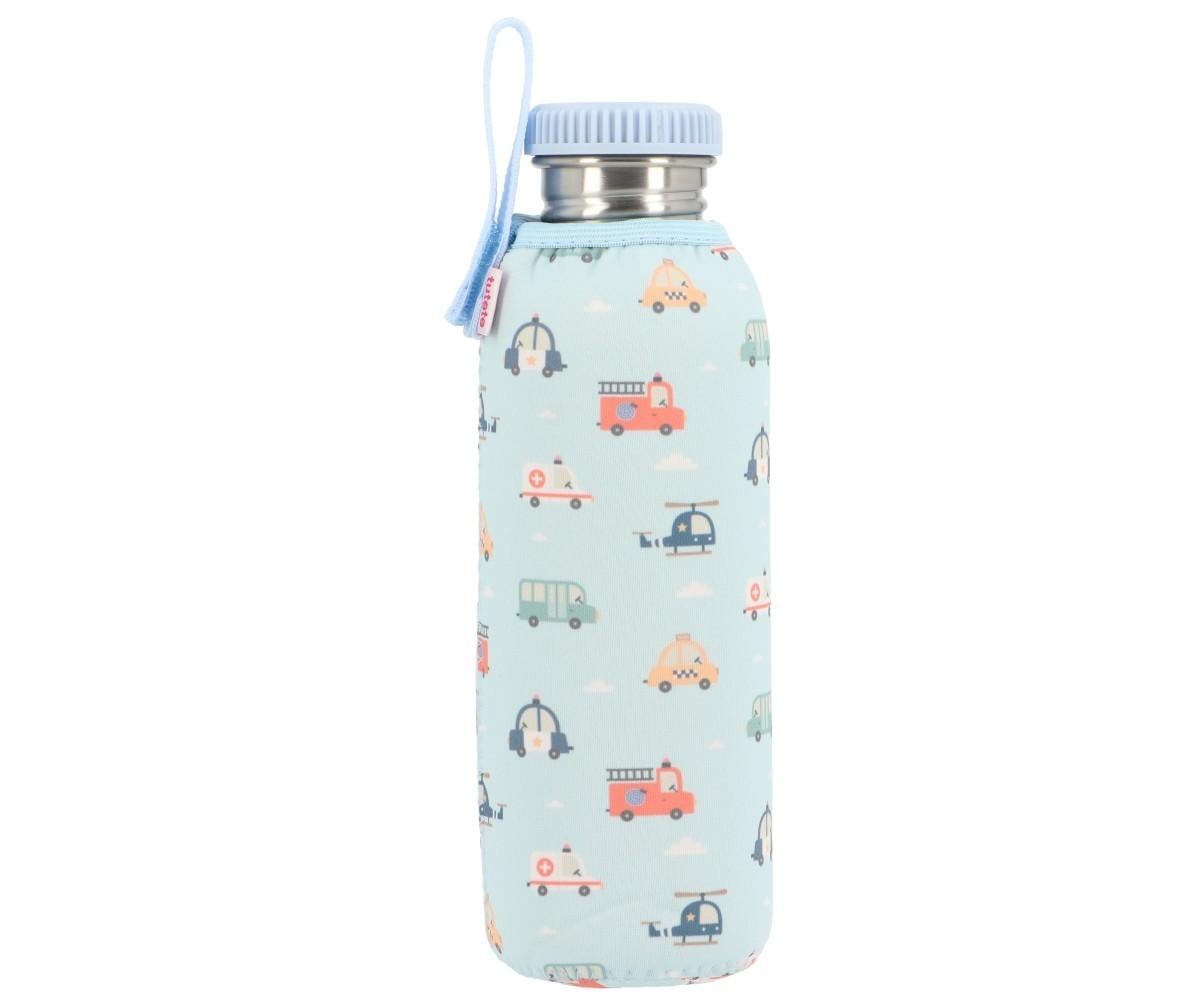 Botella Acero con Funda City Cars Personalizable 750ml - Tutete