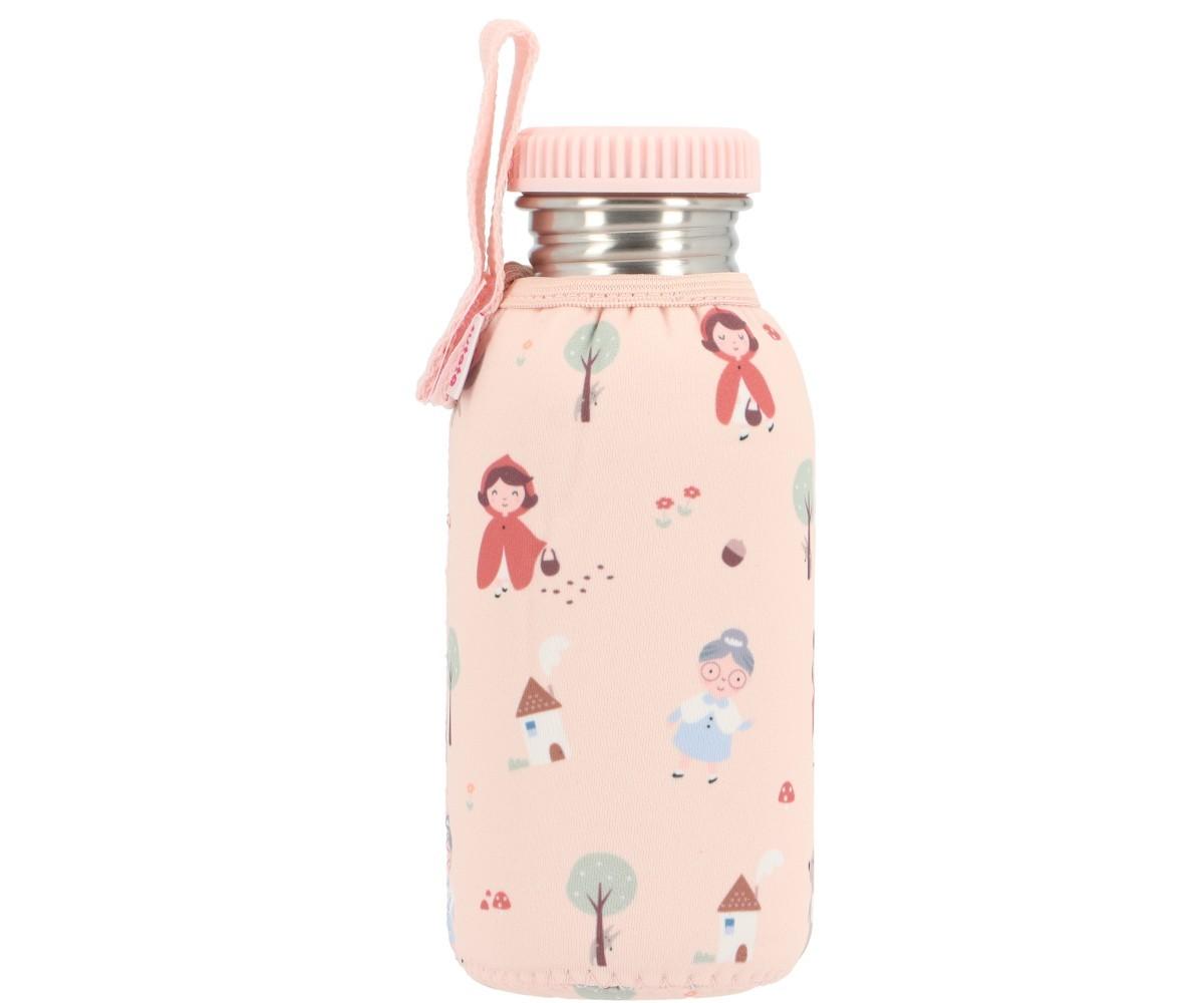 Botella Acero con Funda Little Red Personalizable 500ml - Tutete