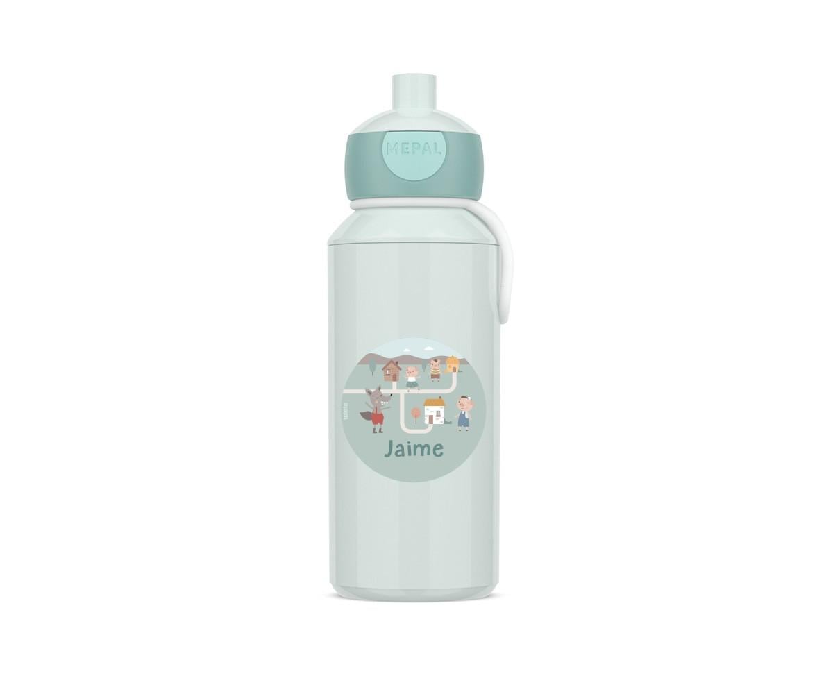 Botella Campus Pop-Up Personalizada Tutete Cool Mint 400ml The Three ...