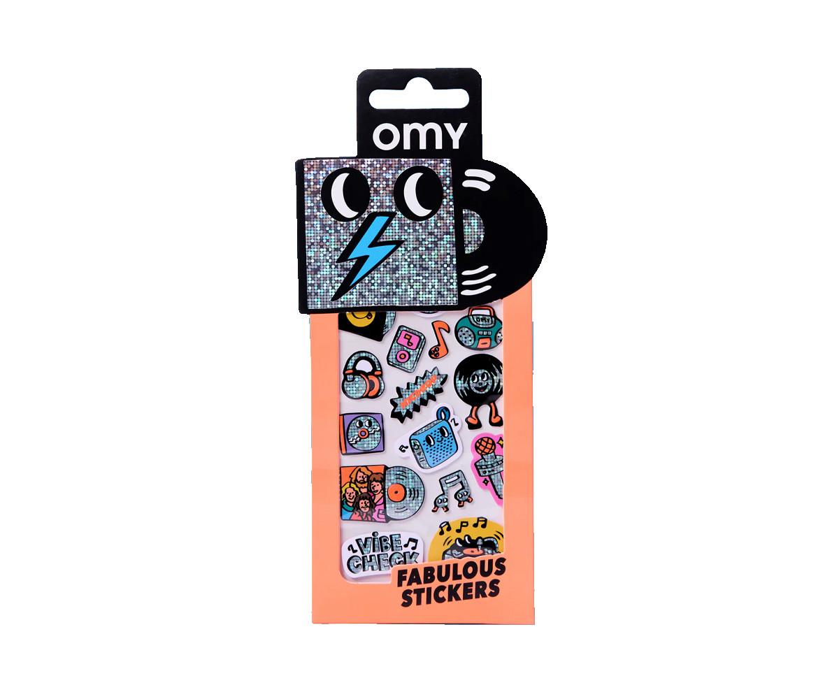 Stickers Fluorescents Iconic Music - Tutete